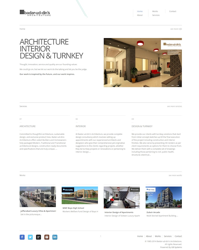 Develop front end of your website using bootstrap html css by ...