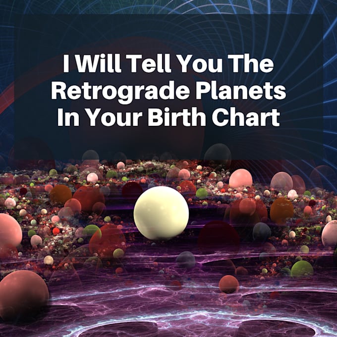 Read your retrograde planets in your natal chart by Maggiemurphy111 ...