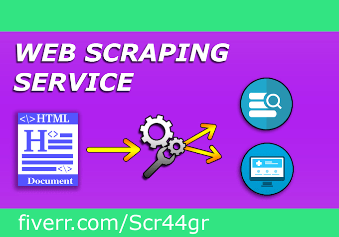 Do web scraping and data mining by Scr44gr | Fiverr