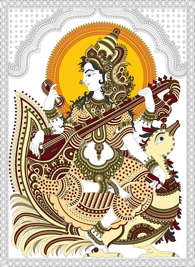 Make patterns on corel, design prints, vector tracing by Vijaytiwari86 ...