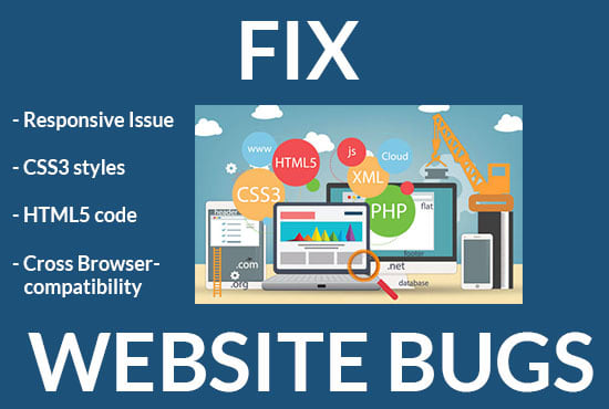 Fix any bugs of your website by Pablo_web Fix any bugs of your website by Pablo_web