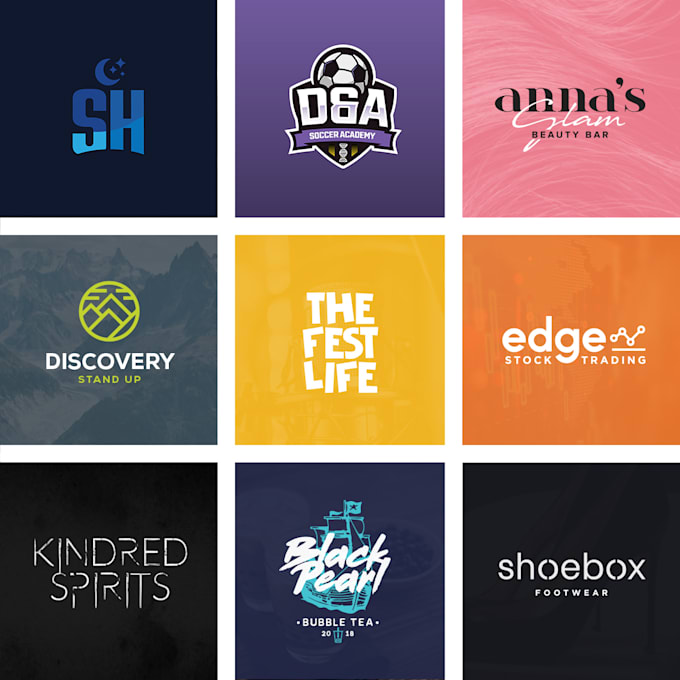Design an eye catching logo for you by Aliyahdesigns | Fiverr