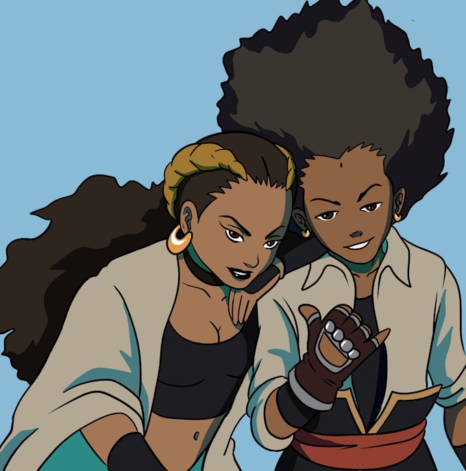 Doing original and existing character design commission by ...