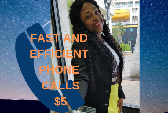 Be your fast and efficient phone call operator by Samantha_seaton | Fiverr