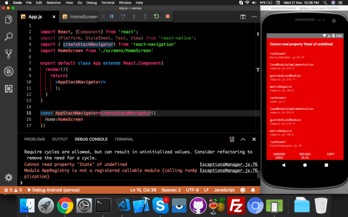 Fix react native errors by Ohi_hardeep | Fiverr Fix react native errors by Ohi_hardeep | Fiverr
