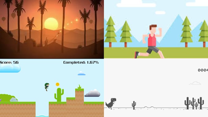 Develop a 2d endless runner hyper casual game for you by Tanzilhassan14 ...