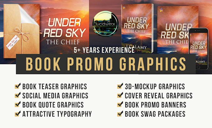 Design a book promotion graphic by Lilithx | Fiverr