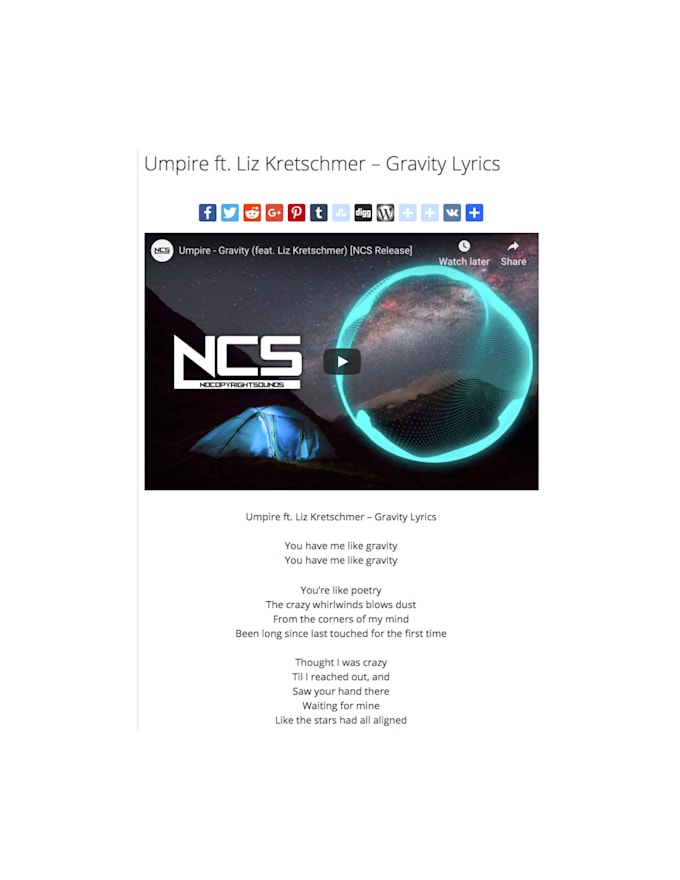 Write dynamic, expressive lyrics by Onlinevoice | Fiverr