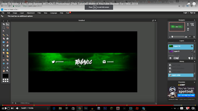 Create you a really cool channel art or background by Bakhtiyorzz | Fiverr