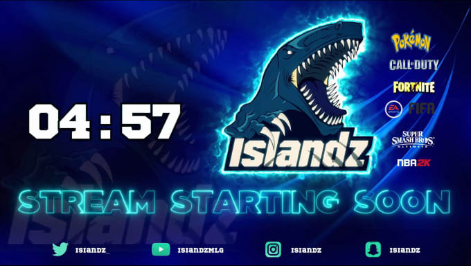 Create an animated stream starting soon screen for twitch by Nidushani ... Create an animated stream starting soon screen for twitch by Nidushani ...