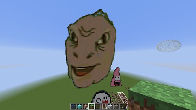 Make any photo into minecraft pixel art by Ayeitsxander | Fiverr