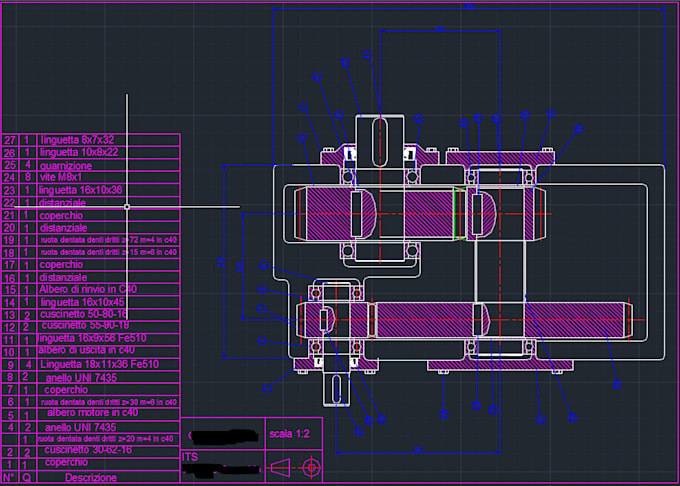 Make technical 2d drawings with autocad by Nicolanik | Fiverr