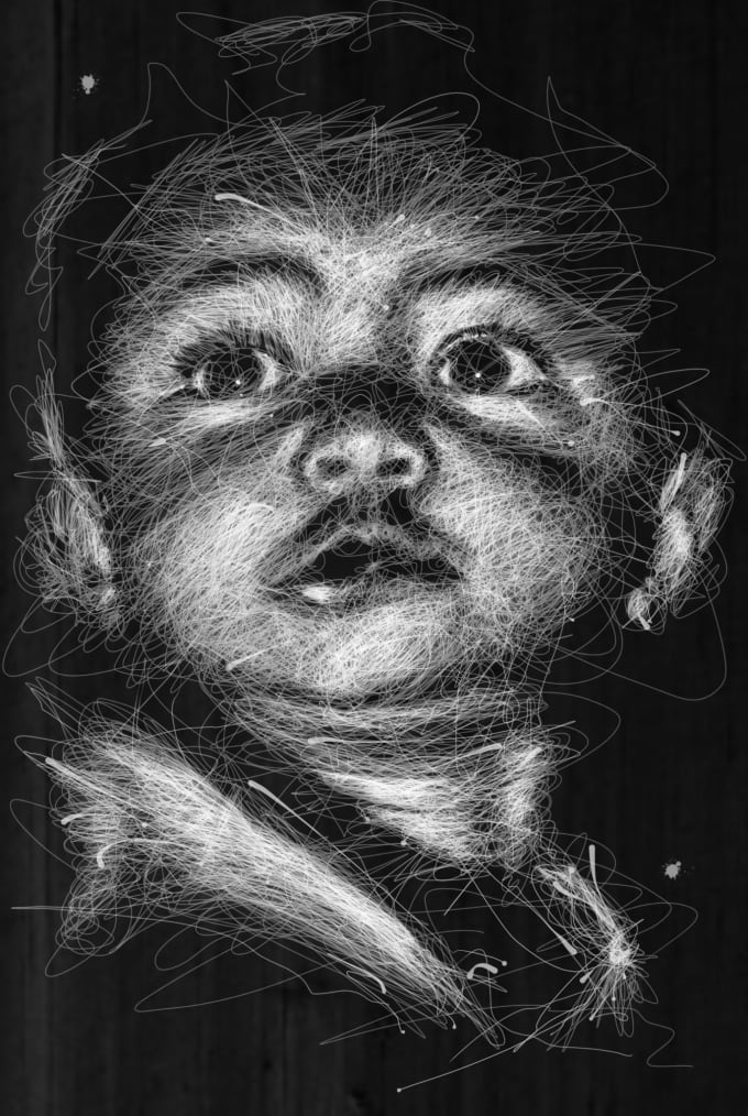 Create portrait scribble art by Dennyirwanto | Fiverr Create portrait scribble art by Dennyirwanto | Fiverr
