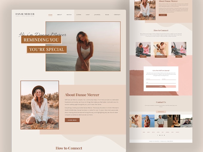 Design professional and elegant wordpress website by Kristian_ed | Fiverr