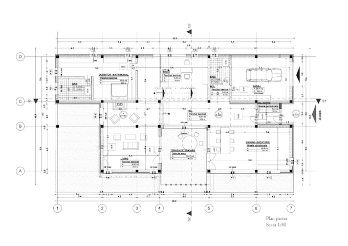 Create detailed 2d floorplans in archicad by Georgianaeog | Fiverr