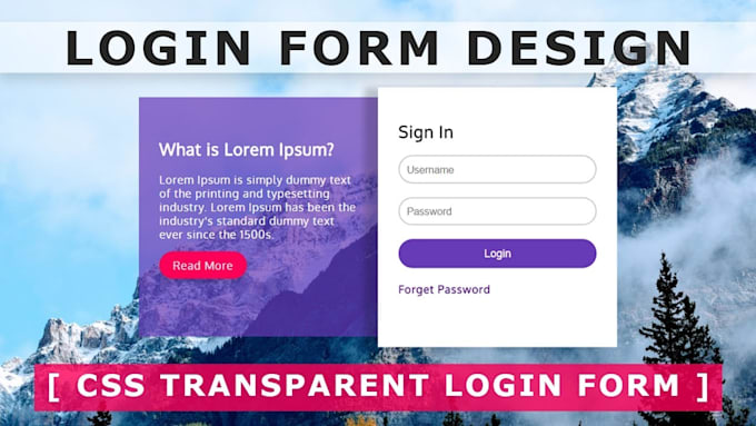 Design an eye catching form page, signup form, landing page by Super ...