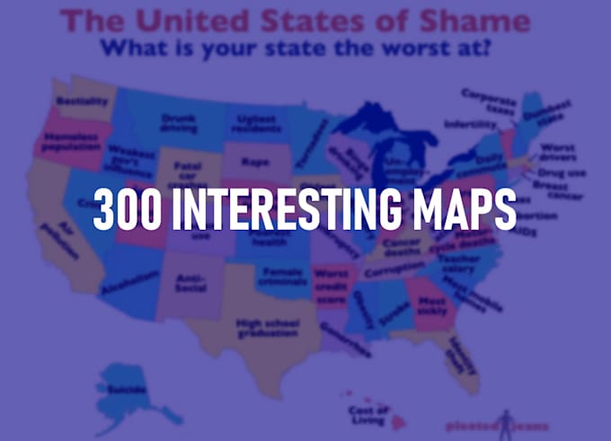 Send you 300 images of interesting maps by Aguscape | Fiverr