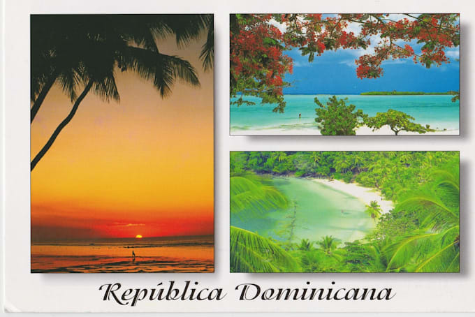 Send you a postcard from the dominican republic by Zoegaelen | Fiverr
