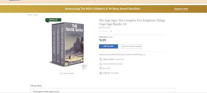 Promote your book or ebook by Juliusstclair | Fiverr