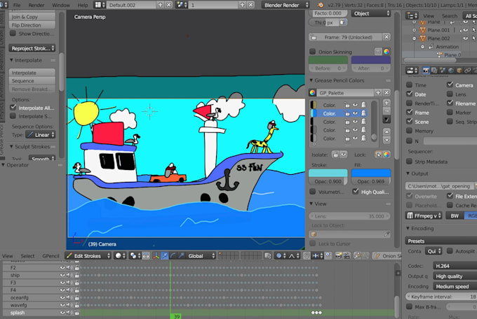 Create short simplistic and or silly 2d animation by Realgirbraff | Fiverr