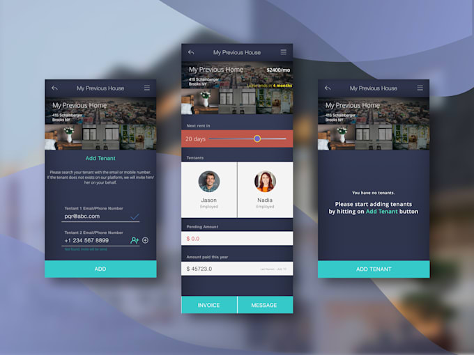 Create stunning mobile app ui and website ui design by Tech4biz | Fiverr