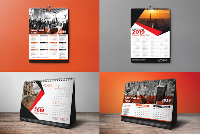 Do creative exclusive with unique calendar design by Kazizubair13 | Fiverr