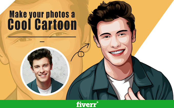 Make your best photos an cool cartoon portraits in 24 hours by ...