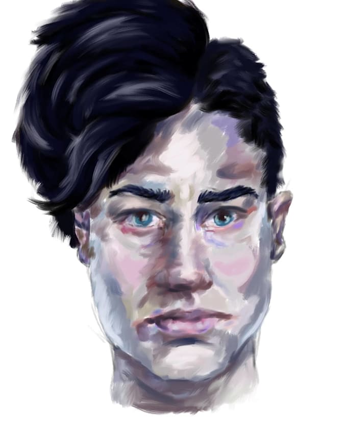 Draw a very detailed portrait for you by Istorm4 | Fiverr