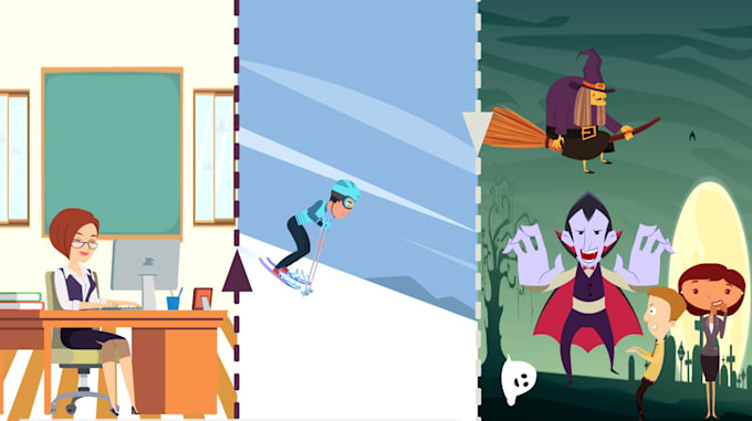 Create 2d animation video by Wolf_animation | Fiverr