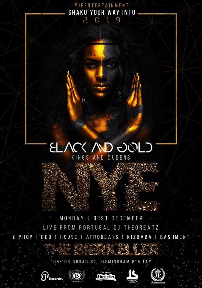 Design your nye poster by Favimb | Fiverr