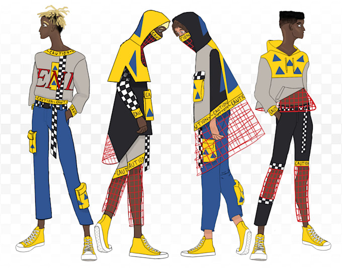 Design your streetwear clothing by Bennysill | Fiverr