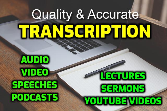 Quickly and accurately transcribe audio and video files by Islandscribe ...