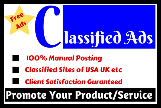 Post your ads in the top 100 plus free usa classified sites by ...