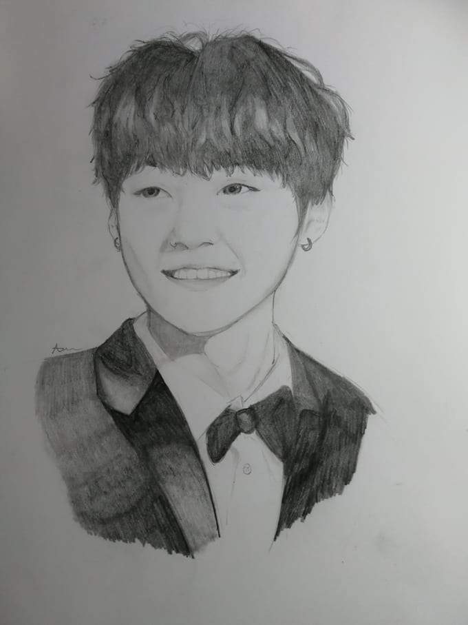 Draw a portrait of anyone by Drawstap | Fiverr