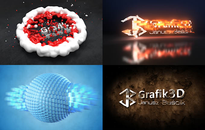 Create 60fps logo intro with one of my own unique templates by Grafik3d ...