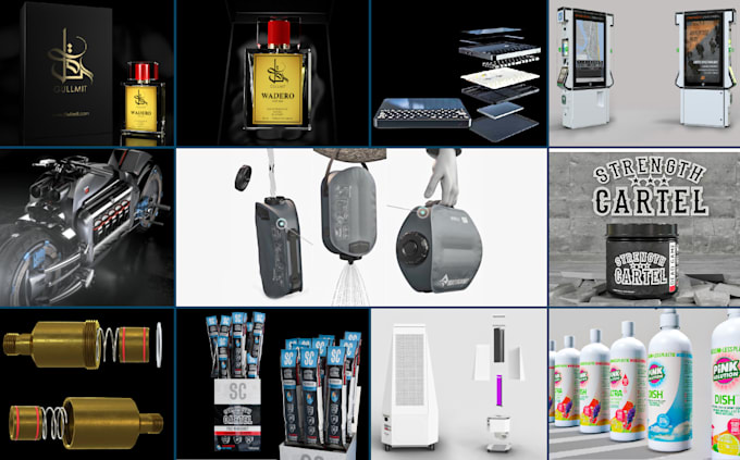 Create photoreal 3d product modeling and animation by Adeelmaya | Fiverr