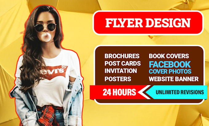 Design professional a5 a4 a3 flyer poster design print ready by Marium ...