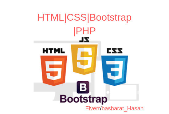 Fix Html Css Javascript And Bootstrap By Basharathasan Fiverr