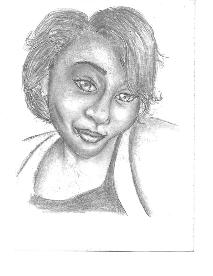 Draw a very detailed person in graphite pencil by Anthonylowry | Fiverr