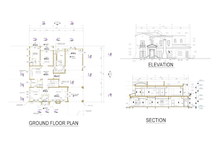 Prepare detailed shop drawings 2d 3d for architectural and mep work by ...