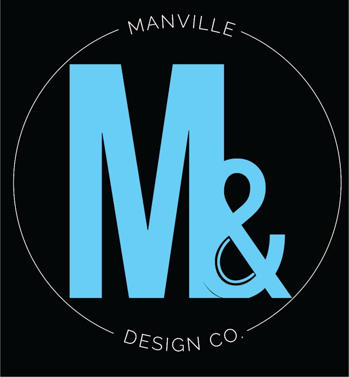 Design your logo, whether personal or business by Manvilledesign | Fiverr
