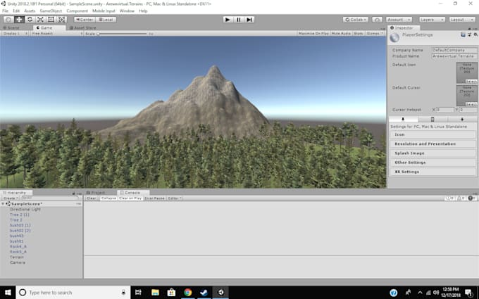 Create a scene in unity3d by Indiesix | Fiverr