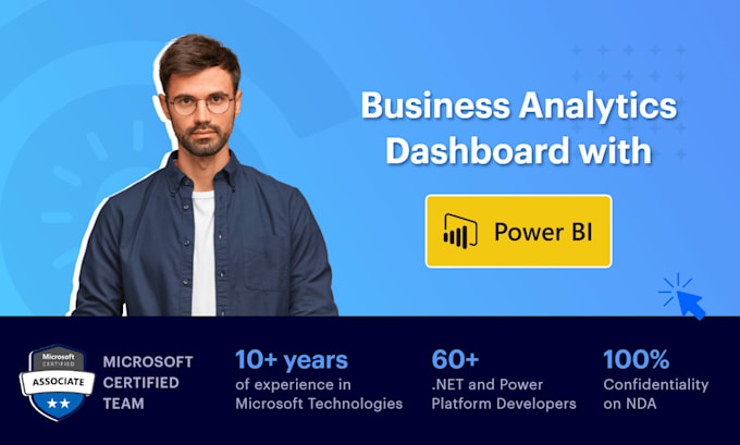 Be your power bi developer for your analytical dashboard creation by ...