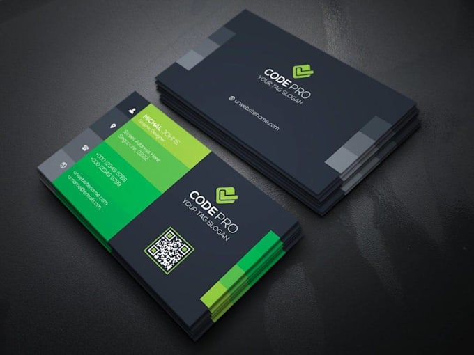 Create a professional business card design by Angwillette | Fiverr