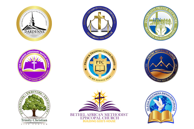 Design modern church and ministry logo by Abijones313 | Fiverr