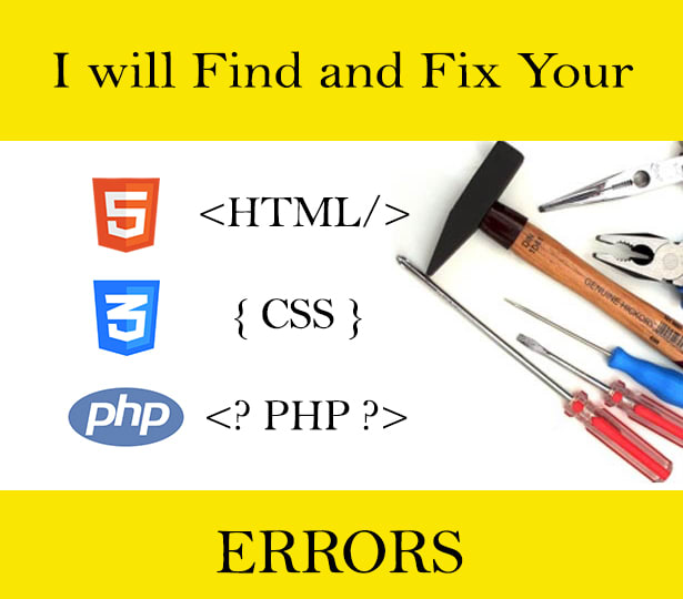 Fix your dot net, php, asp, css, html, js errors by Raojunaid | Fiverr Fix your dot net, php, asp, css, html, js errors by Raojunaid | Fiverr