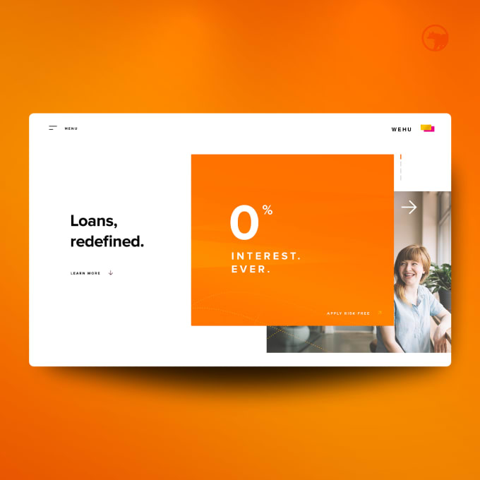 Design a modern creative landing page by Brandonpeterson | Fiverr