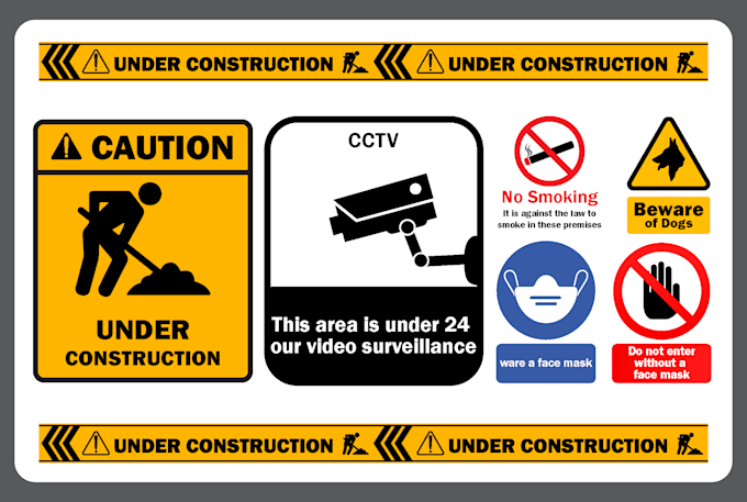 construction sign types