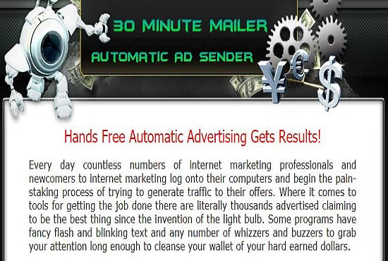 Provide lifetime membership to massive email submission software by ...