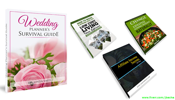 Design a unique and fancy book cover for you by Jbacha | Fiverr